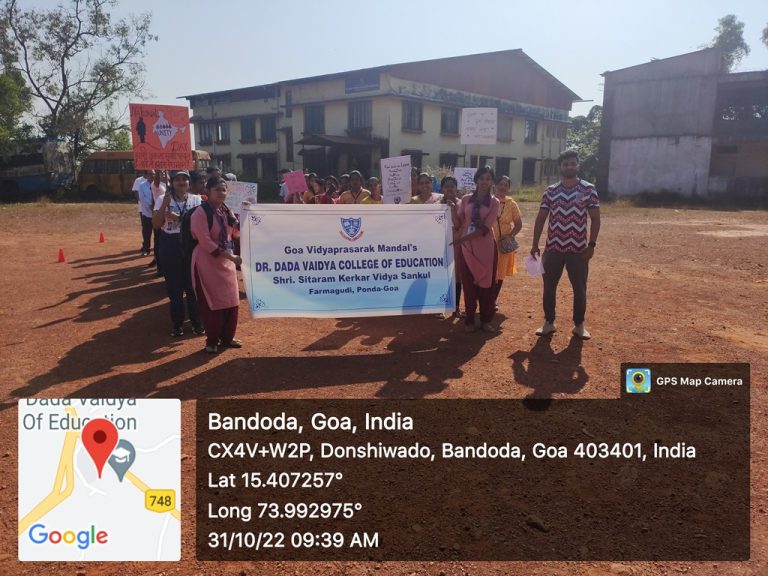 Dr. Dada Vaidya College of Education – Goa Vidyaprasarak Mandal
